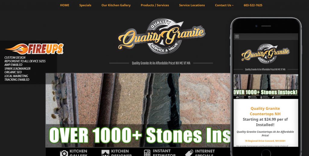 Granite Website Design, SEO Services - Start Marketing Today! - FireUps ...