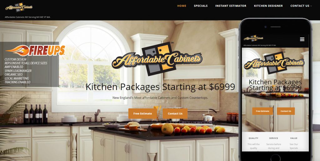 Cabinet Advertising Archives - FireUps Countertop Marketing